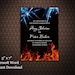 Fire and Ice Invitation, Graduation Invitation, Birthday Party ...
