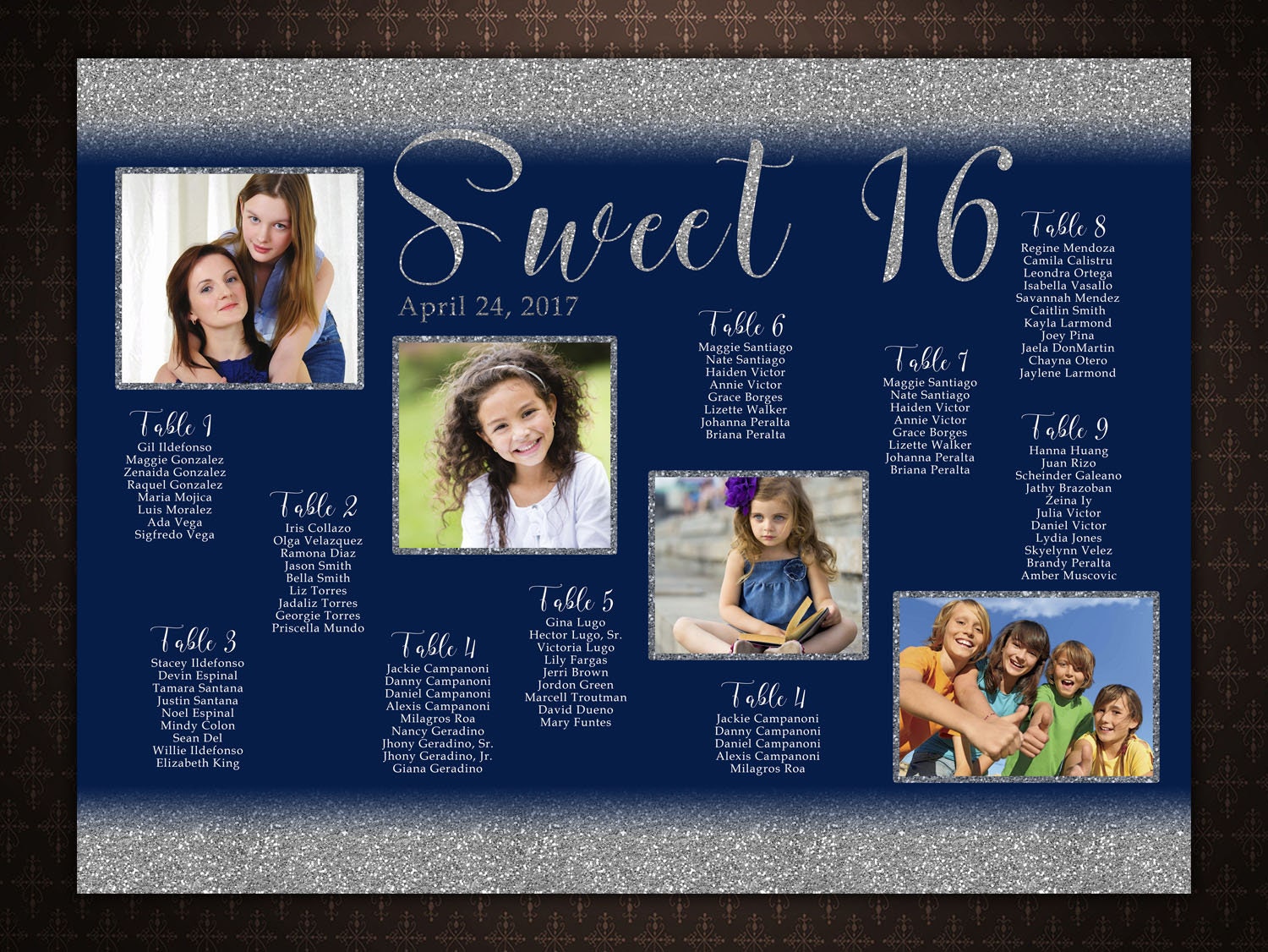 1st Holy Communion Seating Chart Chalkboard Communion Sign - Etsy