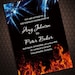 Fire and Ice Invitation, Graduation Invitation, Birthday Party ...