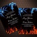 Fire and Ice Invitation, Graduation Invitation, Birthday Party ...