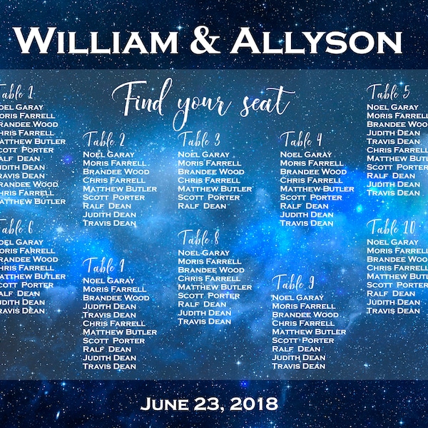 Galaxy Wedding - Etsy