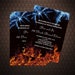 Fire and Ice Invitation, Graduation Invitation, Birthday Party ...