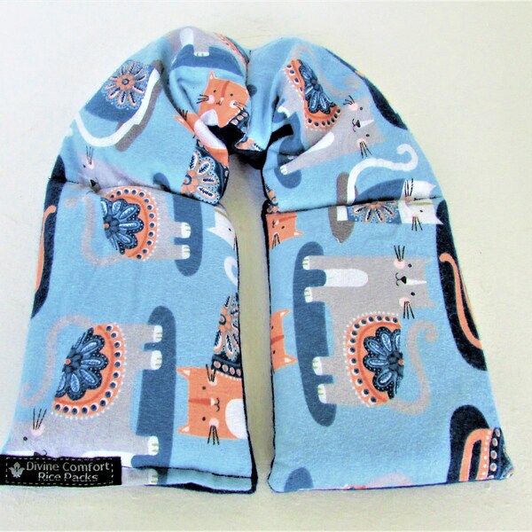 Microwave Heating Pad Cat - Etsy