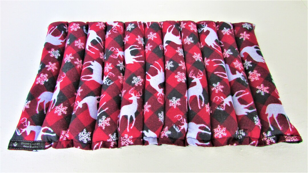 Large Rice Heating Pad, Natural Pain Relief, Spa Relaxation Gift Idea ...