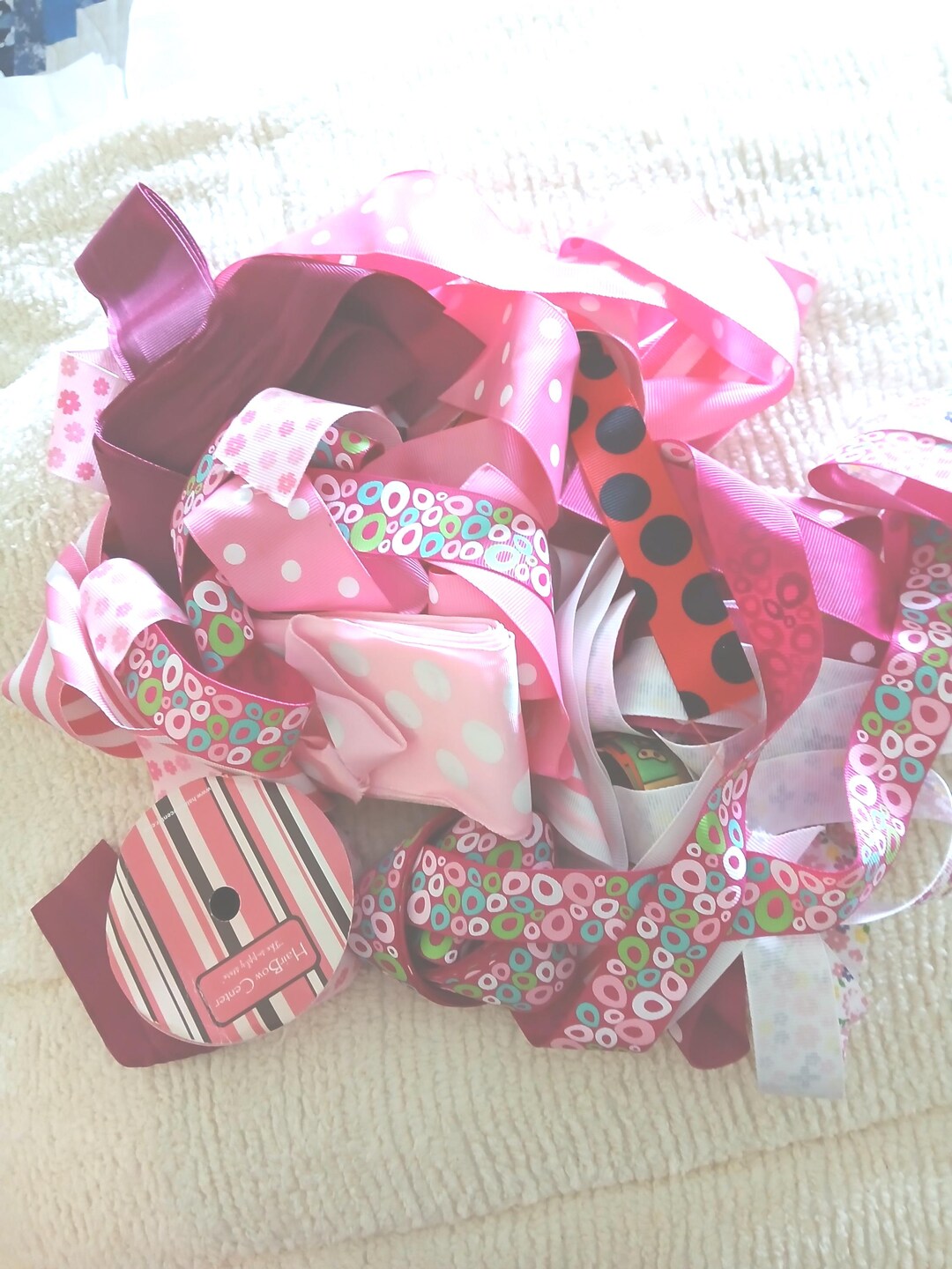Lot of Various Sizes of Pink Ribbon - Etsy