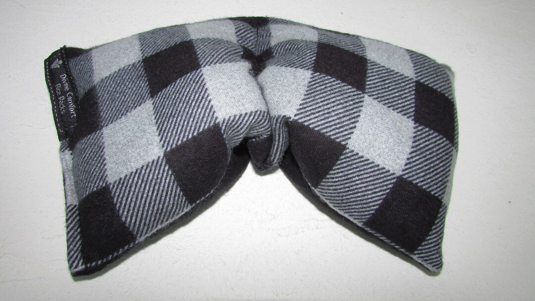 Microwave Hot/cold Therapy Eye Pillow, Rice Heating Pack for Natural ...