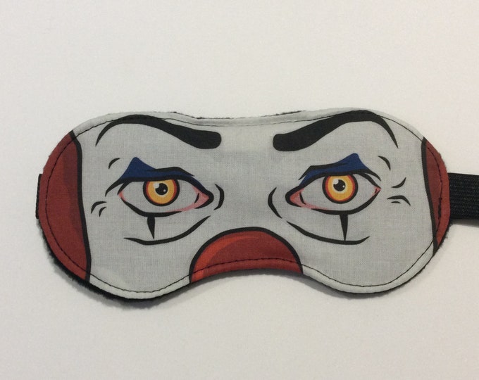 Stephen Kings IT Pennywise Inspired Illustrated Sleep Mask/eye Masks ...