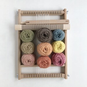Small Weaving Starter Kit: Plant-dyed Yarns, Wool Roving and Cotton ...