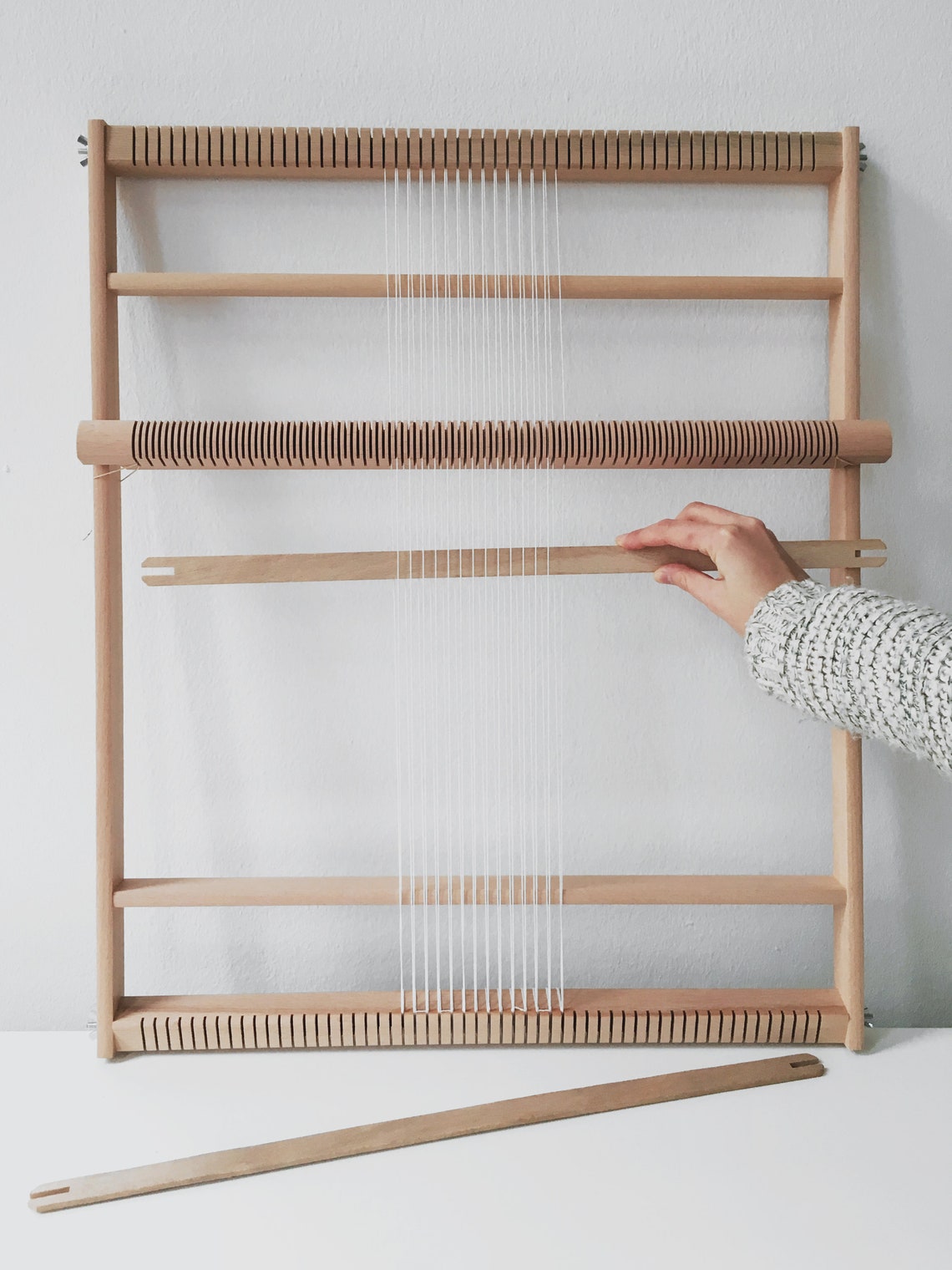 XXL Weaving Loom 20inch / 50cm Extra Large Heddle Loom Big - Etsy