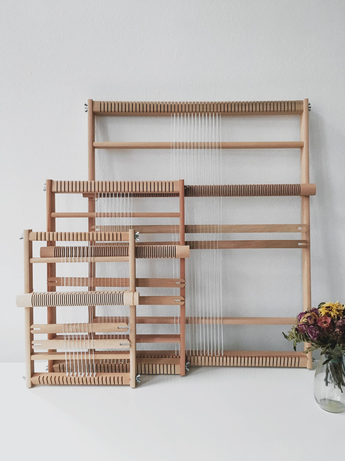 XXL Weaving Loom 20inch / 50cm Extra Large Heddle Loom Big | Etsy