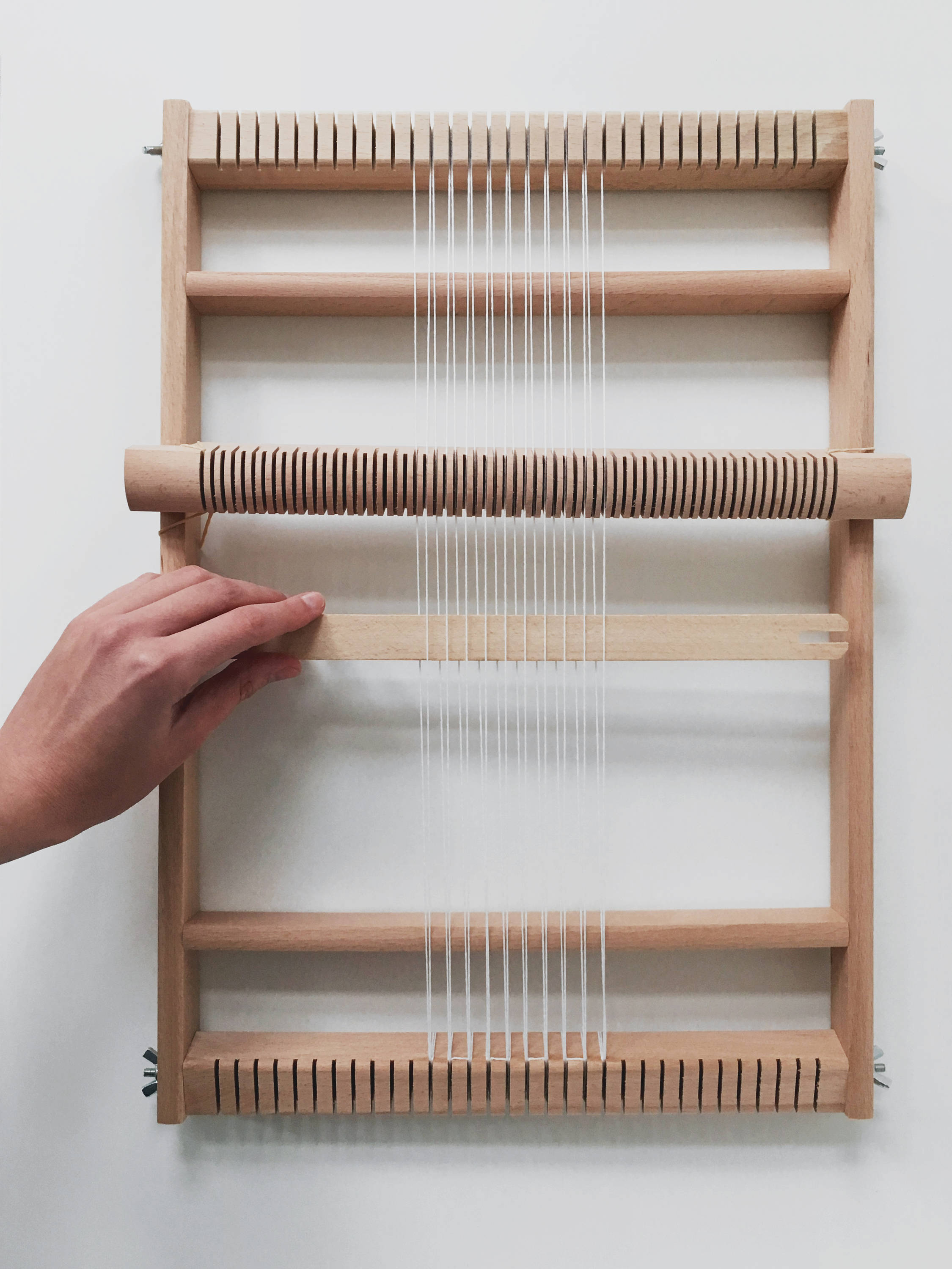 L Weaving Loom 12inch / 30cm Large Rolling Heddle Loom - Etsy