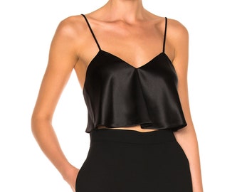Satin top | Etsy