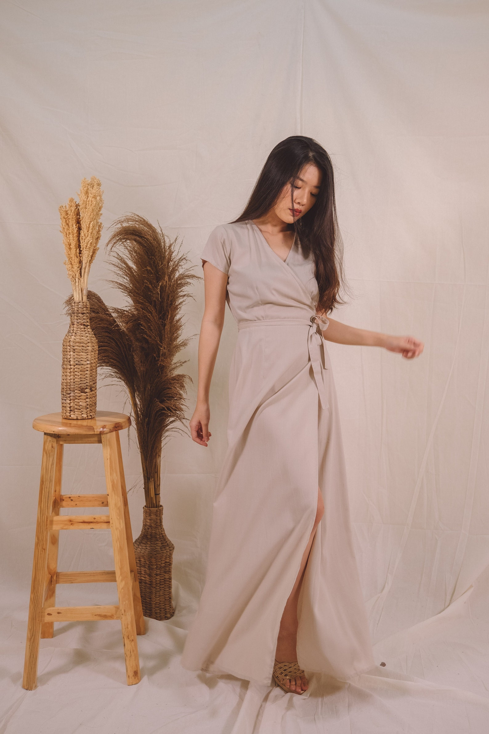 Maxi Wrap Dress Wrap Dresses Long Dress Maxi Summer Dress - Etsy