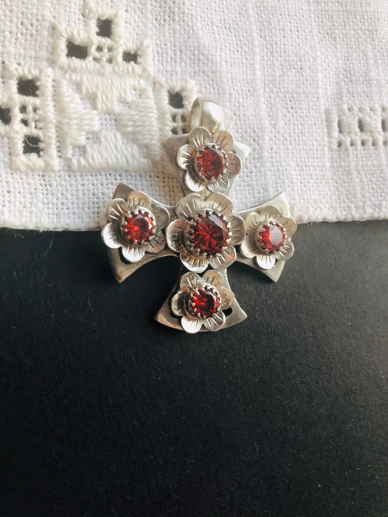 Ukrainian Cross Equal-sided Cross Ukrainian Jewelry Flower - Etsy