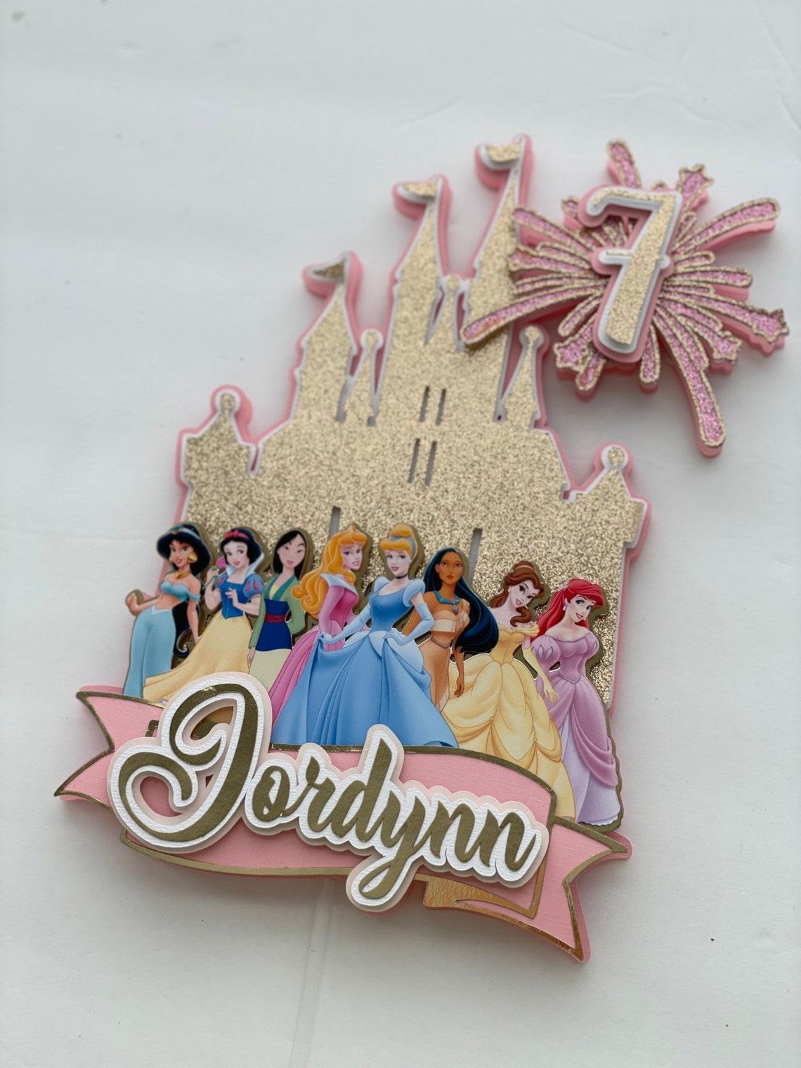 Princess Cake Topper - Etsy
