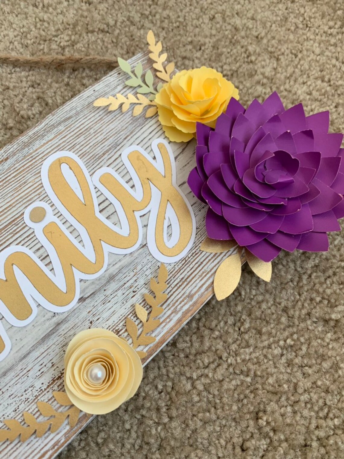 Family Sign Home Sign Paper Flower Home Sign Paper Flower Etsy Family Sign Home Sign Paper Flower Home Sign Paper Flower Etsy
