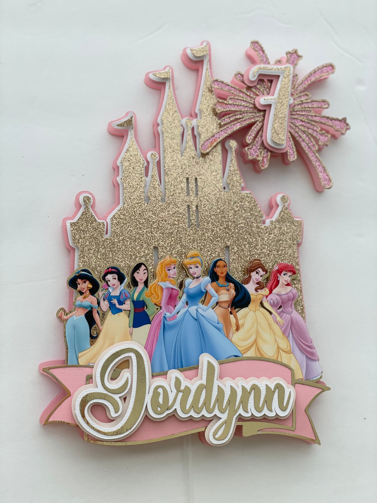 Princess Cake Topper - Etsy