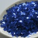Dark Blue Flat Metallic Sequins- Paillettes- Round Sequins- 4mm - Etsy