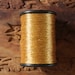 Bright Gold Zari Metallic Passing/couching/gilt Thread-japan Thread ...