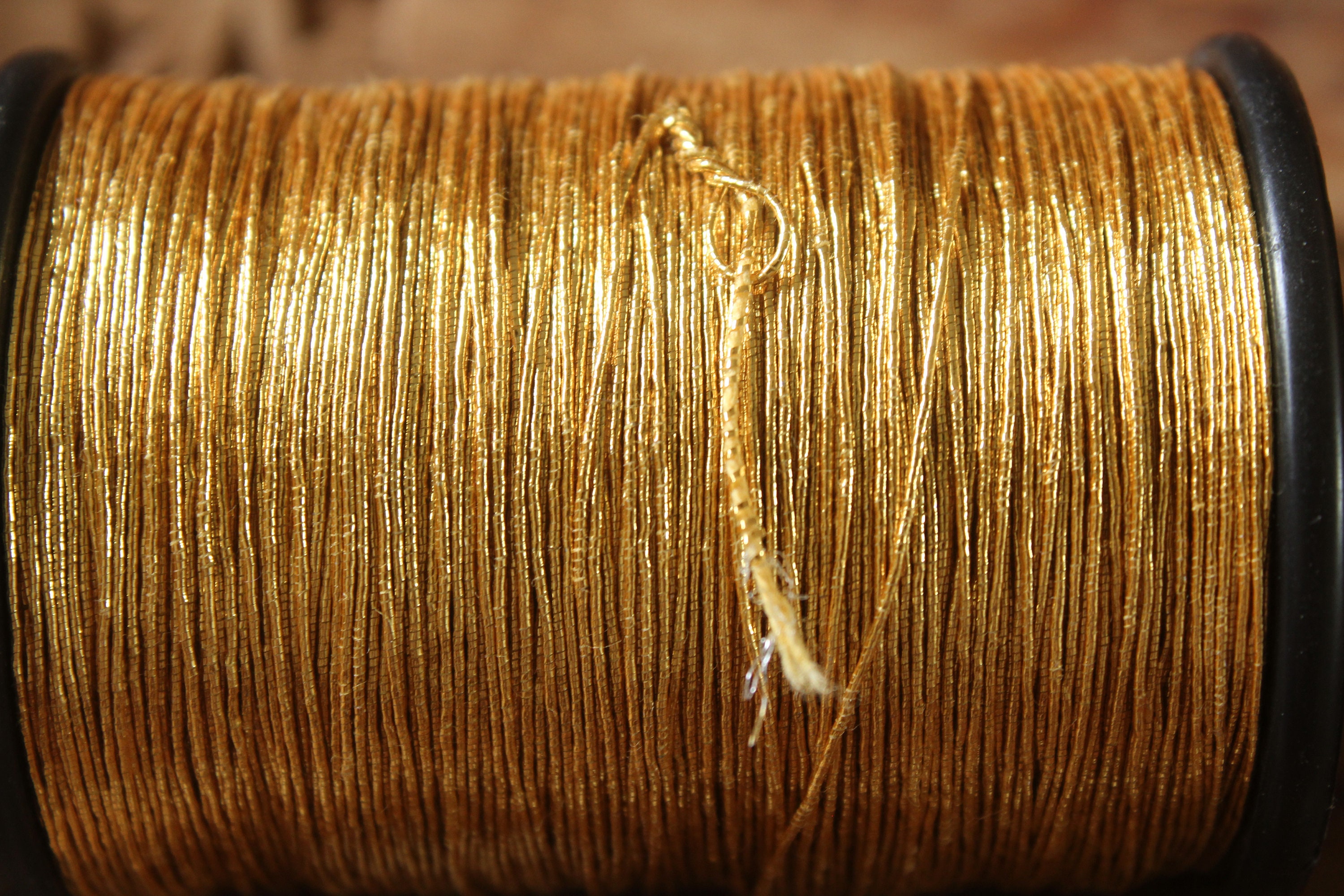 Bright Gold Zari Metallic Passing/couching/gilt Thread-japan Thread ...