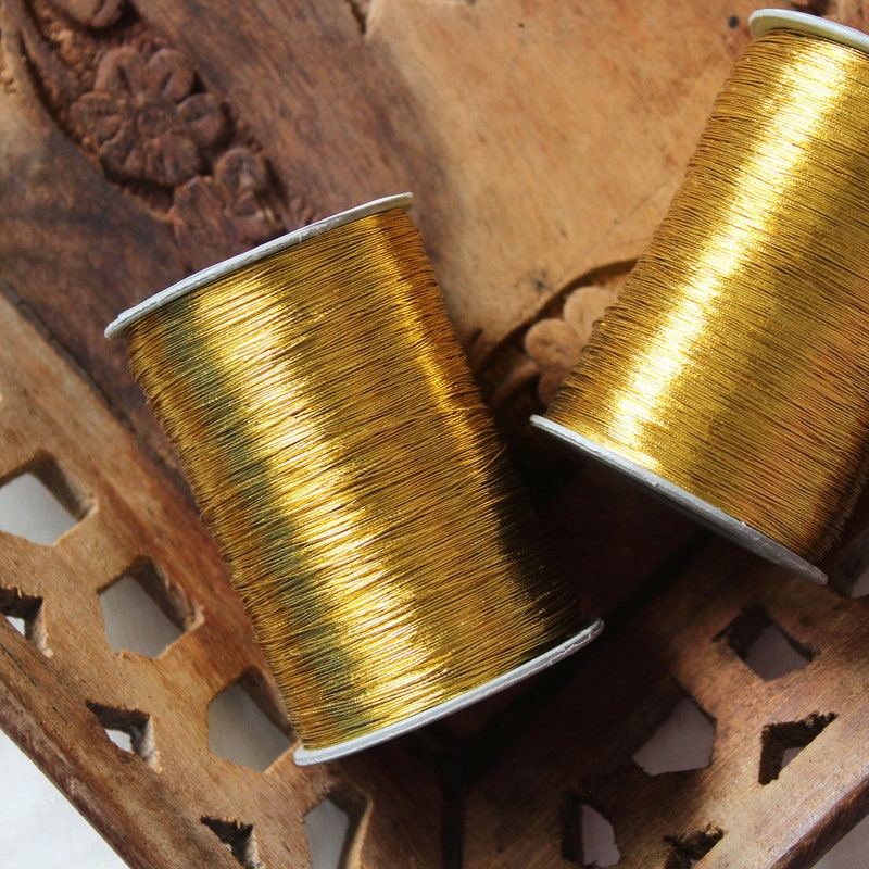 Metallic Embroidery - Etsy