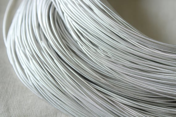1MM Silver Metallic French Stiff Wire - Etsy