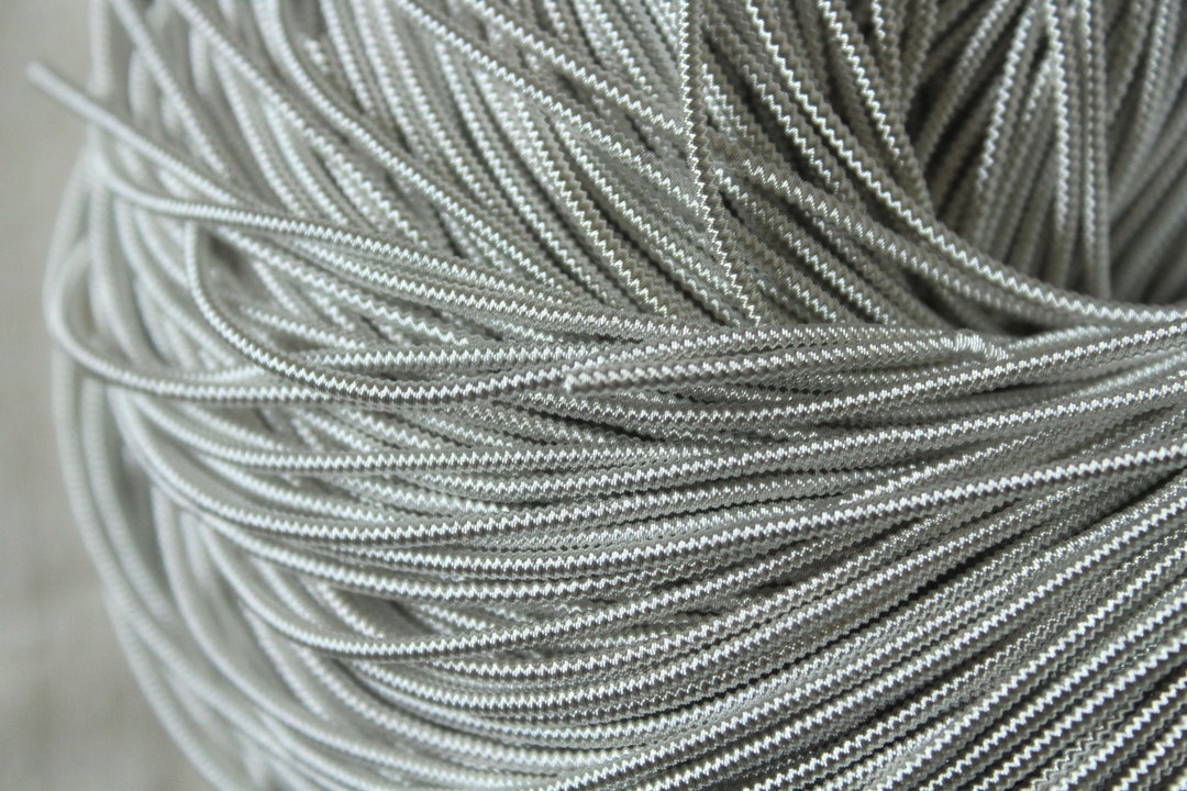 1MM Silver Spiral/zig Zag French Metallic Wire for Luneville/tambour ...