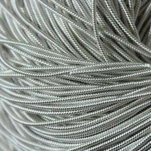 1MM Silver Spiral/zig Zag French Metallic Wire for Luneville/tambour ...