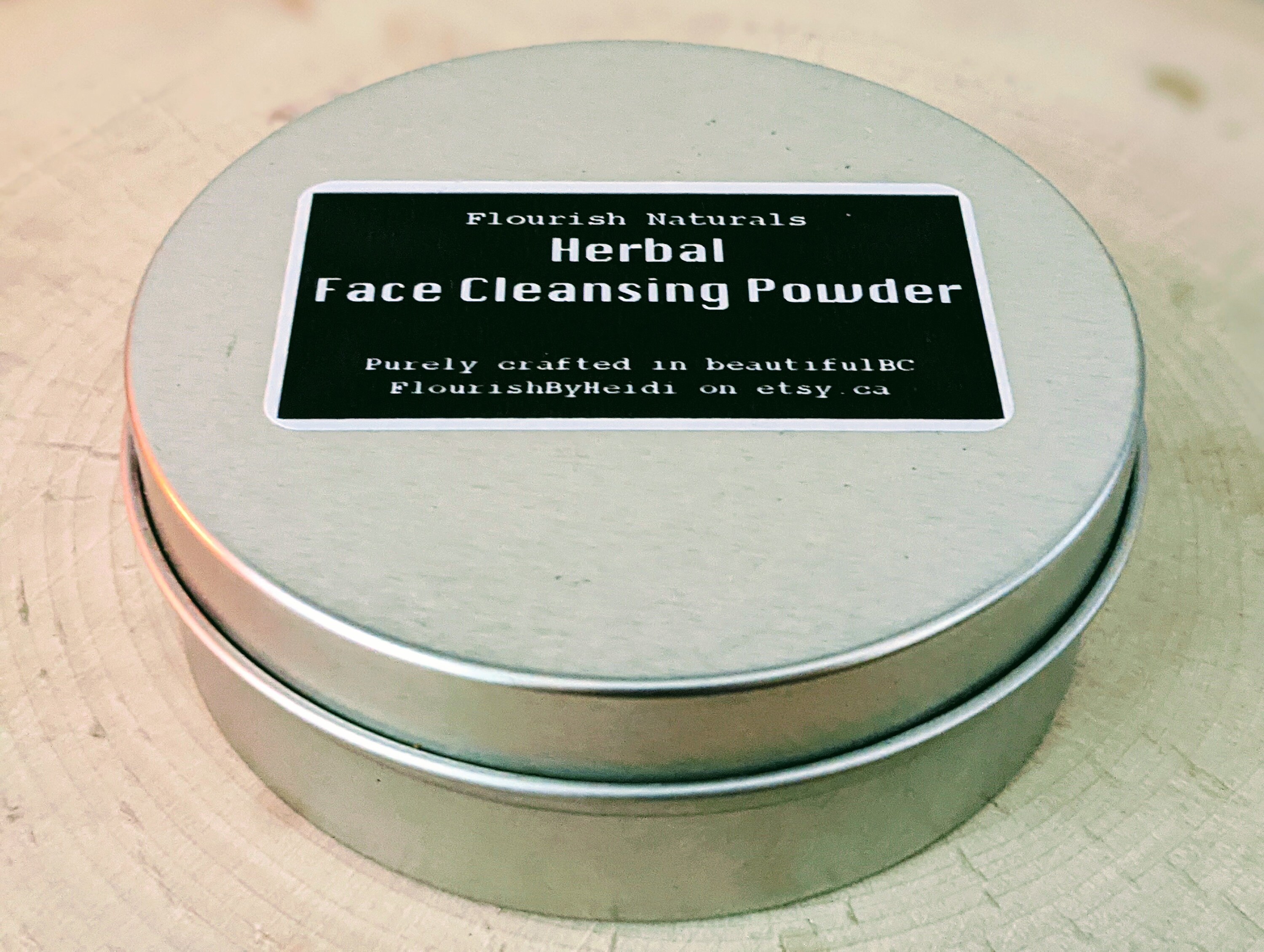 Herbal Cleansing Face Powder Mask. All Natural for Sensitive | Etsy