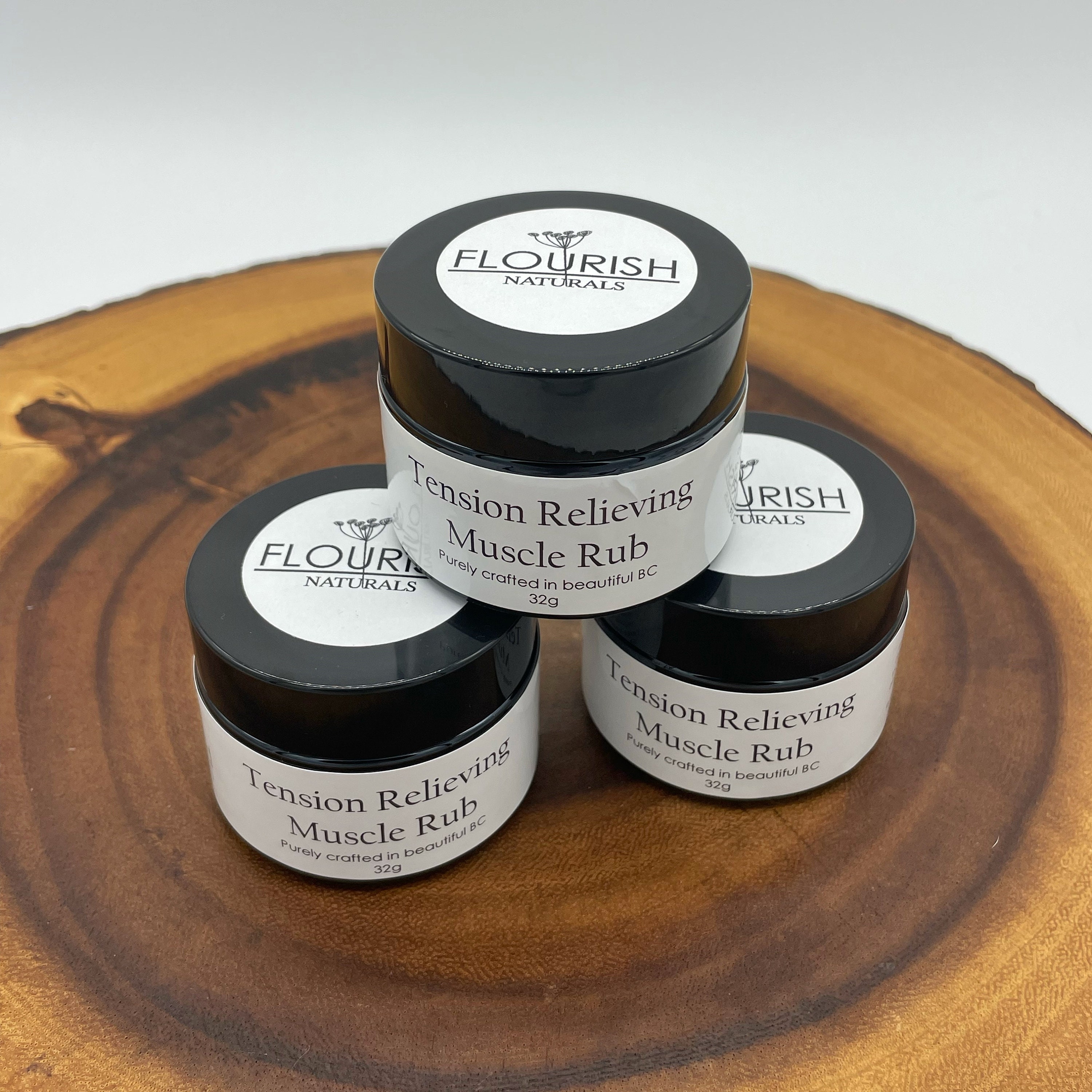 Tension Relieving Muscle Rub, Organic, Natural, Muscle Relief - Etsy