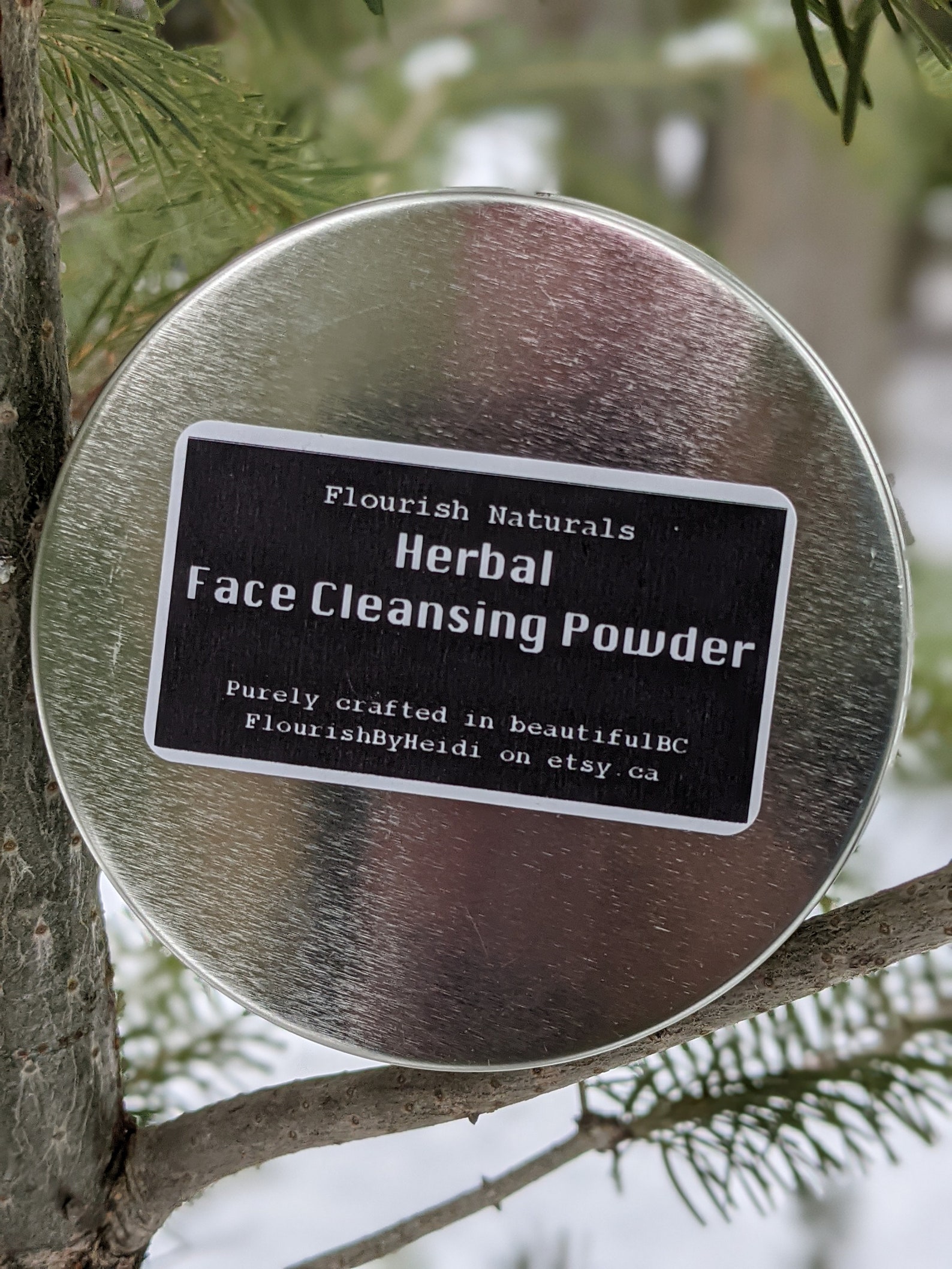 Herbal Cleansing Face Powder Mask. All Natural for Sensitive | Etsy