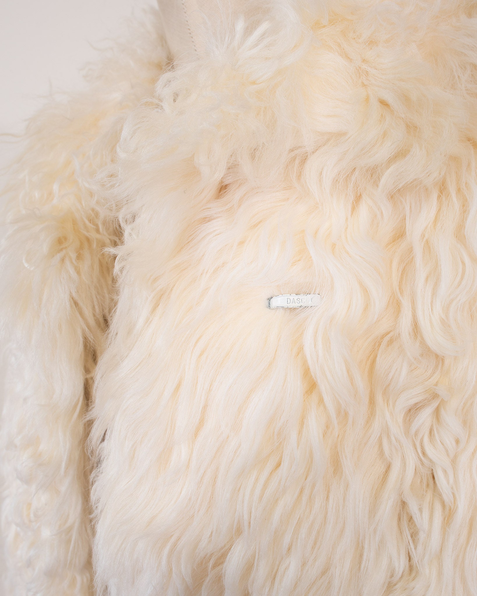 1980s Full Length Curly Lamb Fur Coat Mongolian Lamb Fur - Etsy