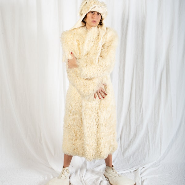 Full Length Mongolian Fur Coat - Etsy