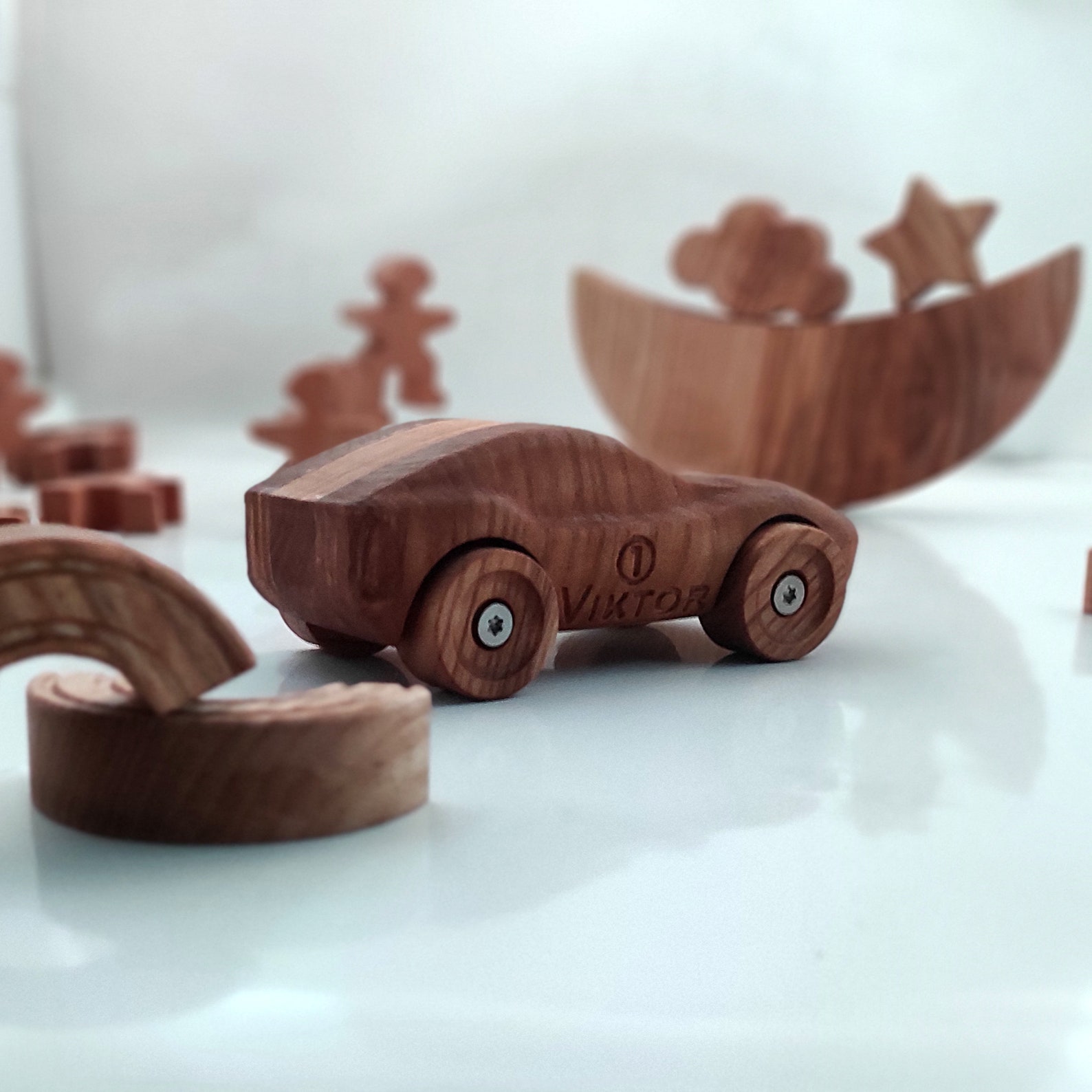Wooden Toy Car Hand Made Wooden Car SUV Personalized Toy - Etsy