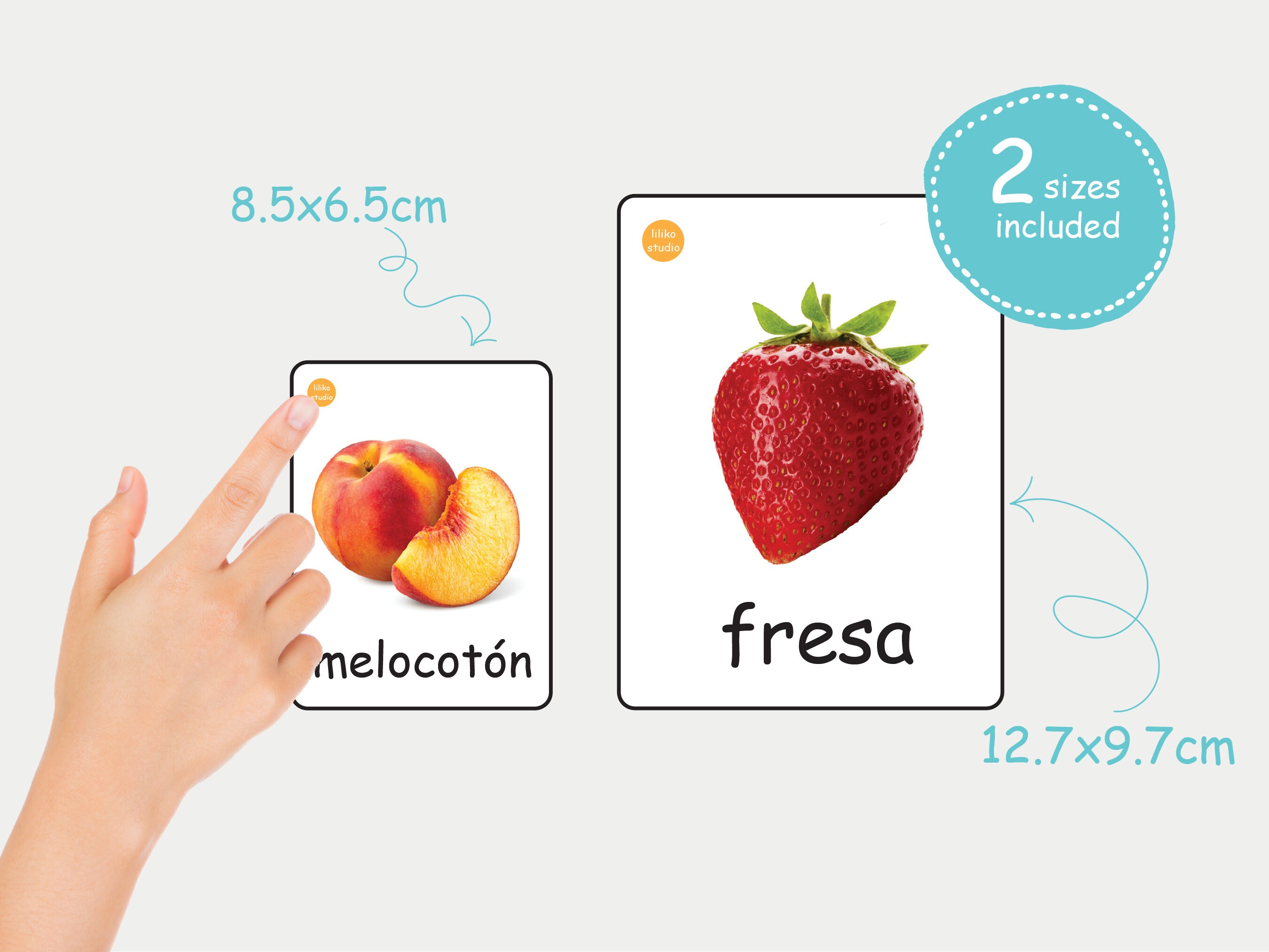 Fruits - Flashcards - Memory Game and Bingo / Loteria (SPANISH VERSION ...