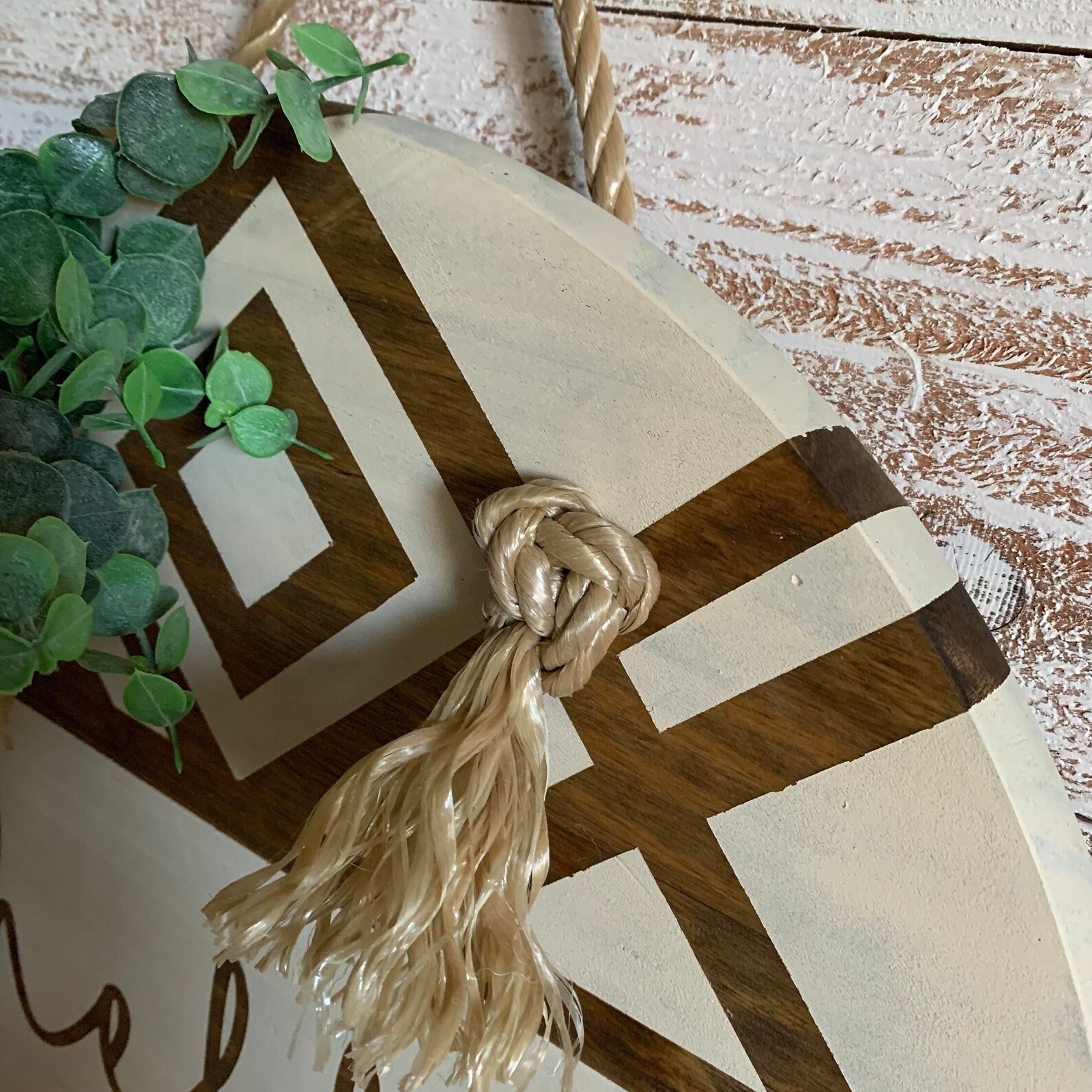 Boho Door Hanger Paw Print Door Sign Front Door Sign - Etsy