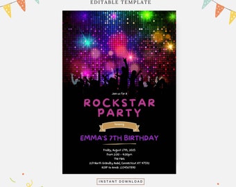 Karate Birthday Party, Editable Template, Instant Download, DIY ...