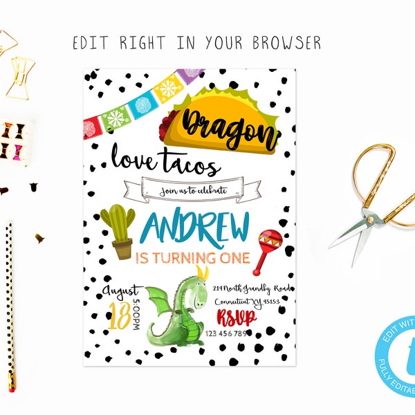 Dragons Love Tacos - Etsy