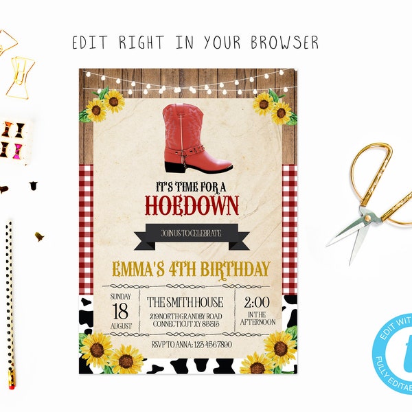 Hoedown - Etsy