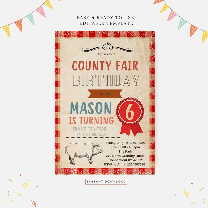 County Fair Party - Etsy