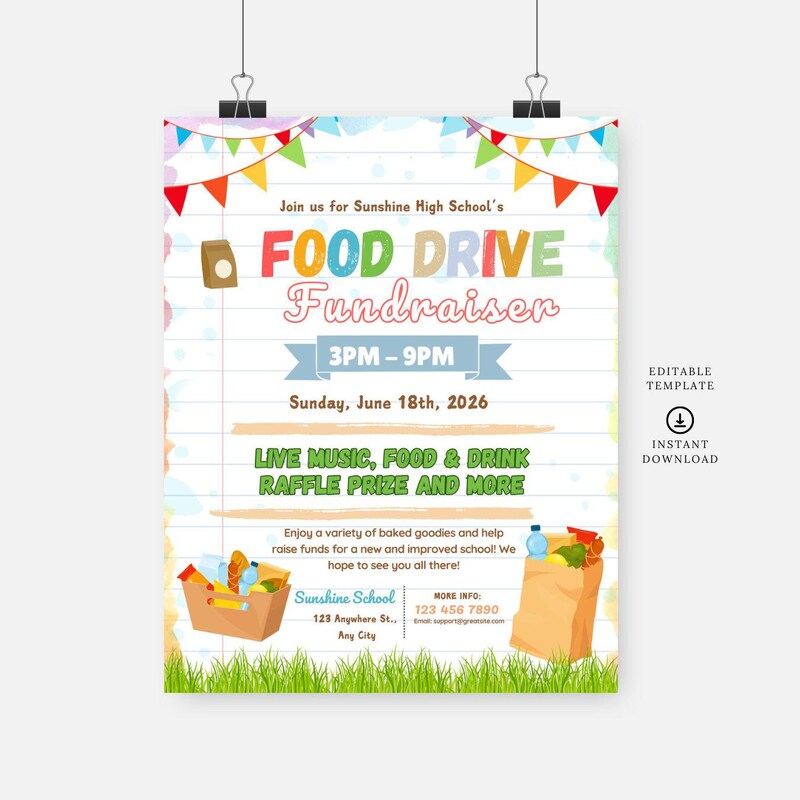 Food Donation Sign - Etsy
