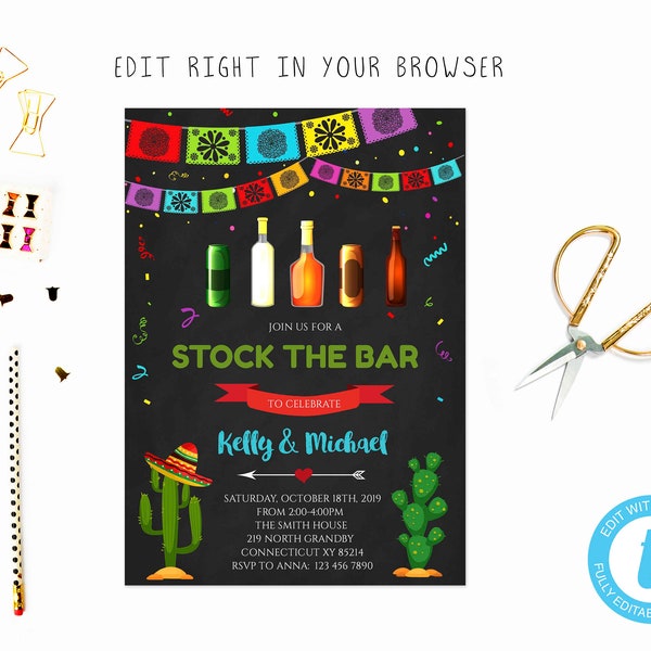 Stock the Bar - Etsy