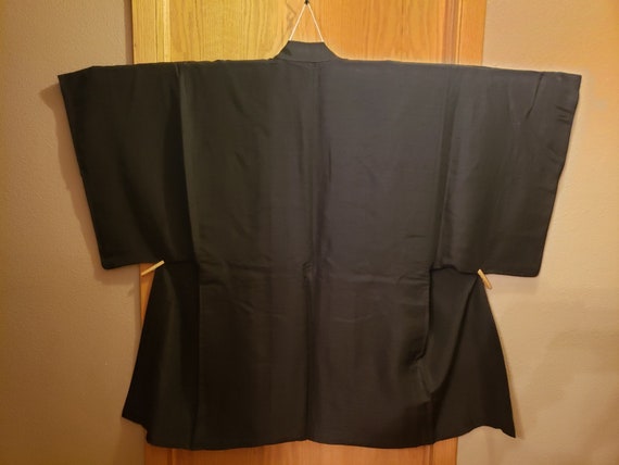 Authentic Vintage Japanese Men's Silk Haori - Gem