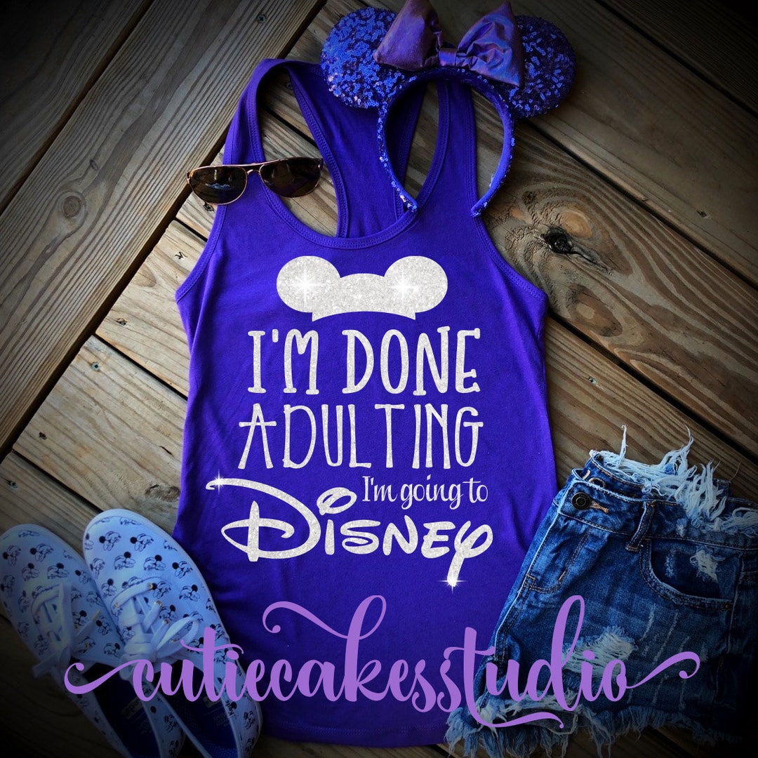 Purple Potion Disney Shirt Done Adulting Disney Shirt Mickey - Etsy