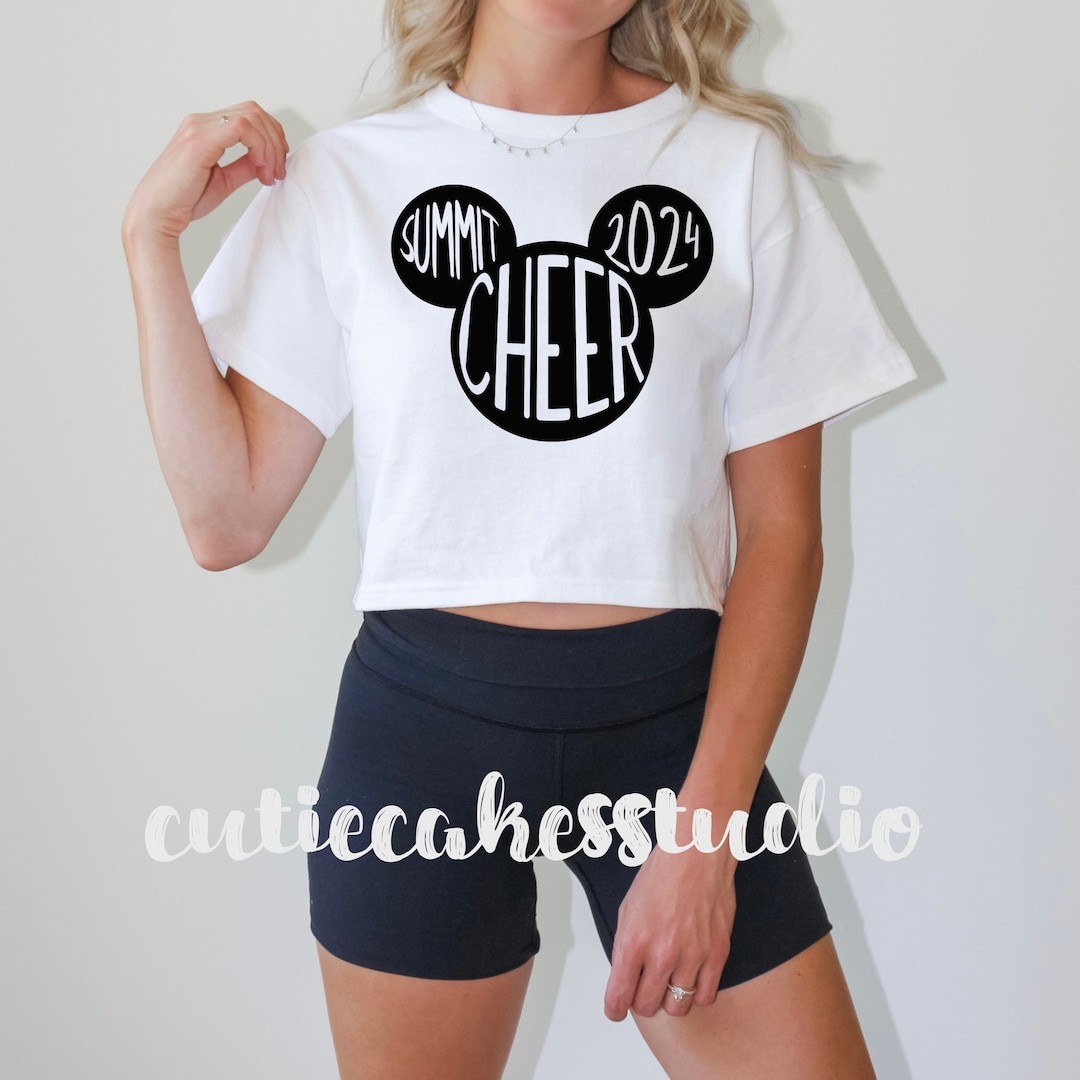 Disney Summit Shirt Disney Cheer Shirt Crop Disney Shirt Disney Girl ...