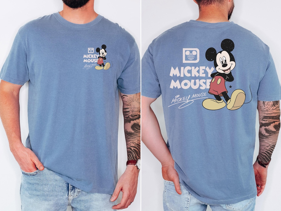 Disney Shirts for Men - Disney Shirts - Vintage Comfort Colors -mickey ...