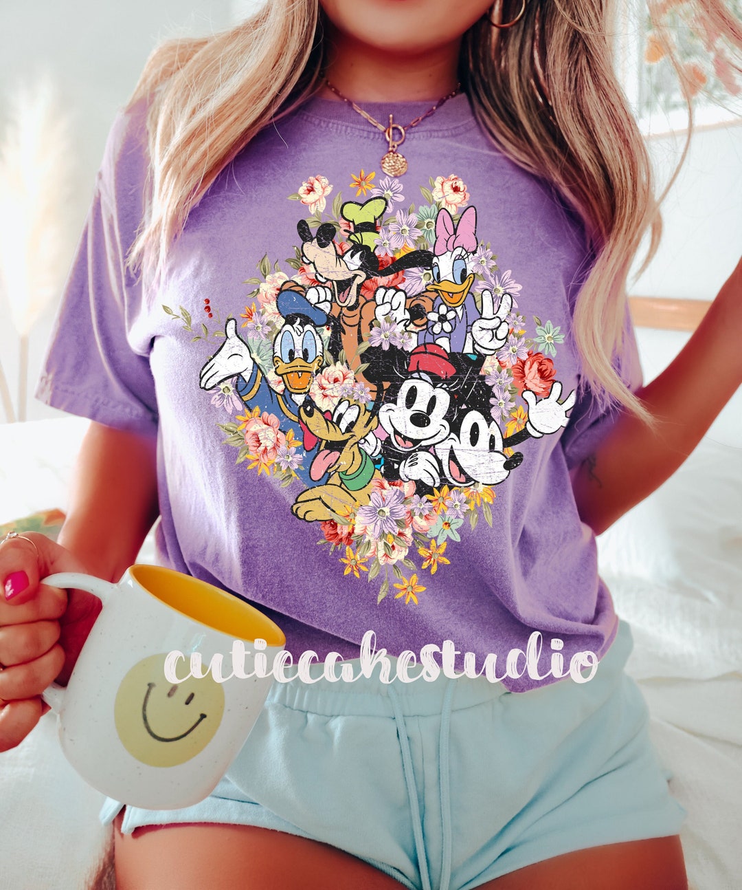 Disney Vintage Comfort Colors Shirt Disney Fab 5 Shirt Disney Epcot ...