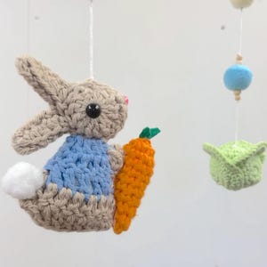Beautiful Peter Rabbit Beatrix Potter Themed Hand Crocheted Baby ...