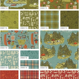 MODA- the Great Outdoors Fabric Collection - Etsy