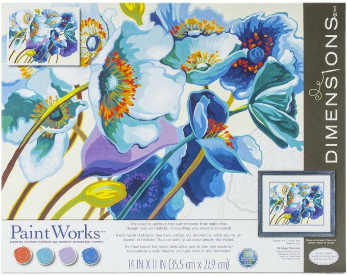 Paint Works Paint by Number Kit 14x11 - Etsy